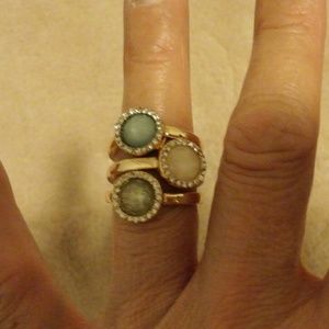 Jewelry | Free 3 Piece Rings Set | Poshmark