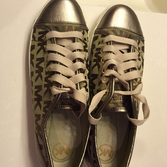 Michael Kors | Shoes | Brand New Michael Kors Logo Sneakers | Poshmark