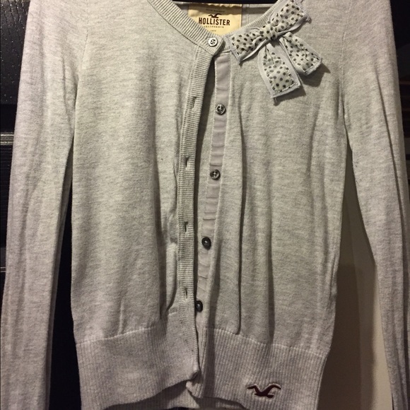 Hollister | Sweaters | Grey Button Up Sweater | Poshmark