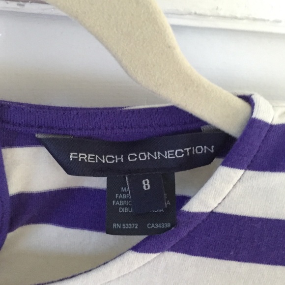 French Connection | Dresses | French Connection Long Sleeve Striped ...