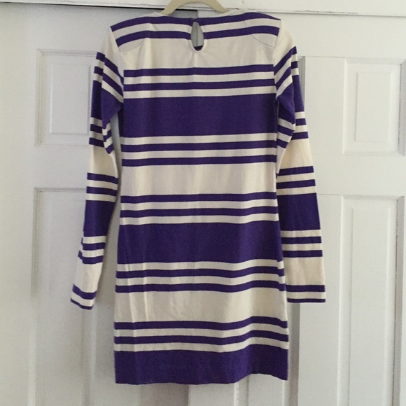 French Connection | Dresses | French Connection Long Sleeve Striped ...