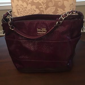 Coach | Bags | Plum Coach Purse | Poshmark