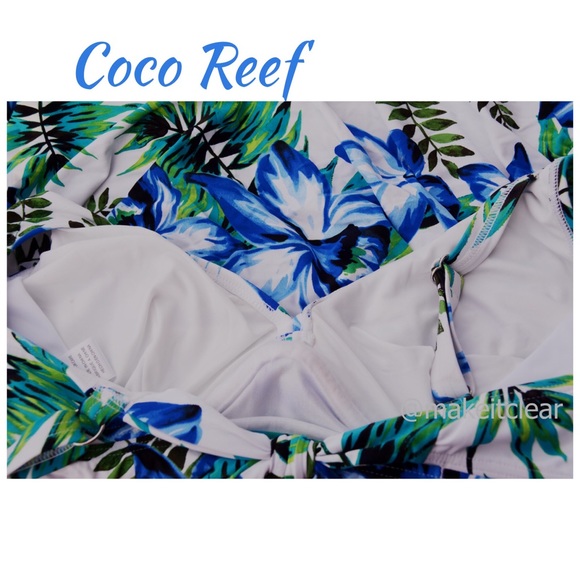 Coco Reef | Swim | Swim Sale New Coco Reef Tankini Swim Top Suit 34dd ...