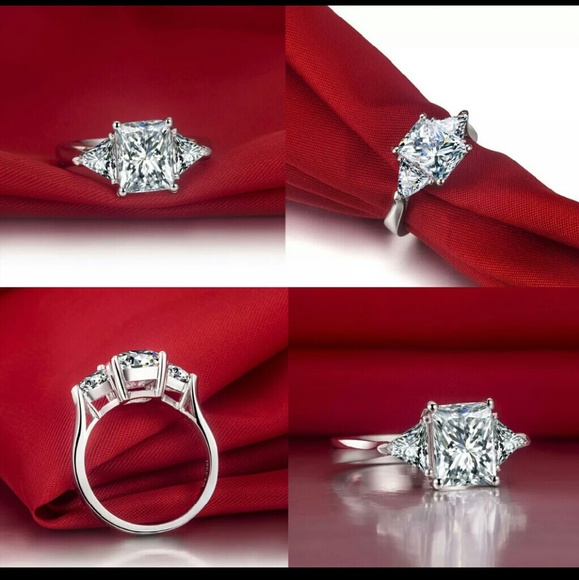 Jewelry | 3 Carat Diamond Lab Man Made Engagement Wedding Ri | Poshmark