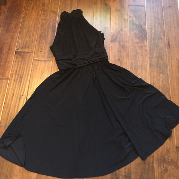 American Living | Dresses | American Living Black Jersey Knit Swing ...