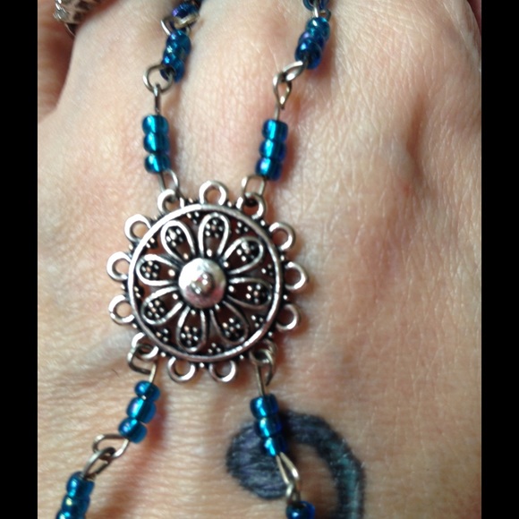 LadyBug Designs | Jewelry | Ooak Beaded Slave Bracelet | Poshmark