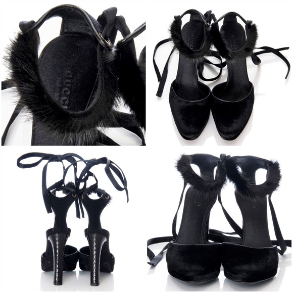 Gucci | Shoes | New Tom Ford Iconic Gucci Heels Minkpythonvelvet | Poshmark