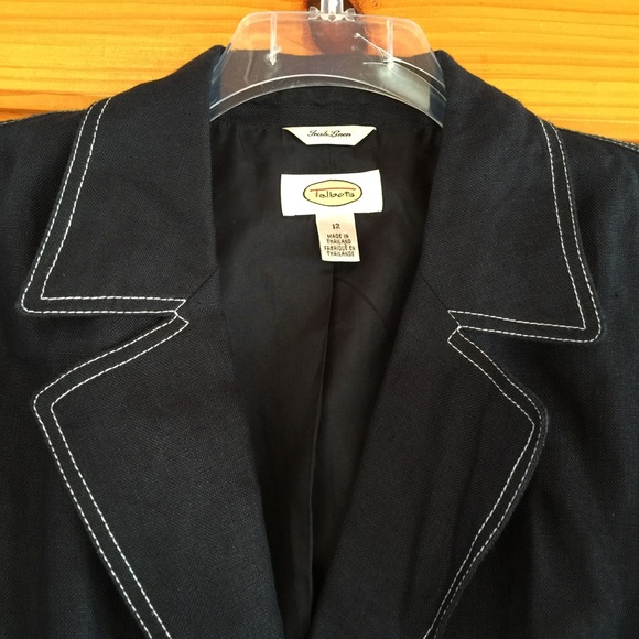 Talbots | Jackets & Coats | Talbots Irish Linen Lined Jacket 2 | Poshmark