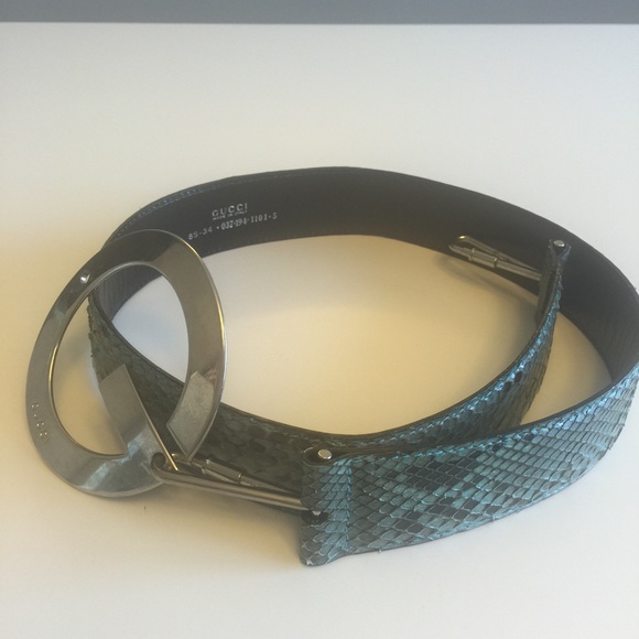 Gucci | Accessories | Iconic Gucci Python Gbelt By Tom Ford For Gucci ...