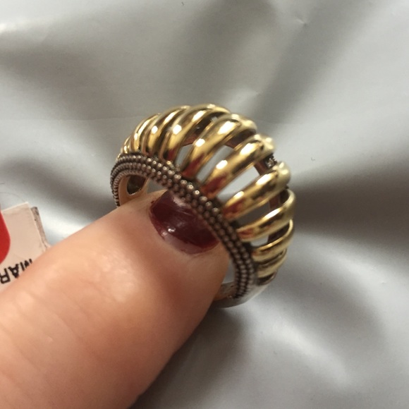 LAGOS | Jewelry | New Lagos Silver Gold Ring Size 7 35 925 | Poshmark