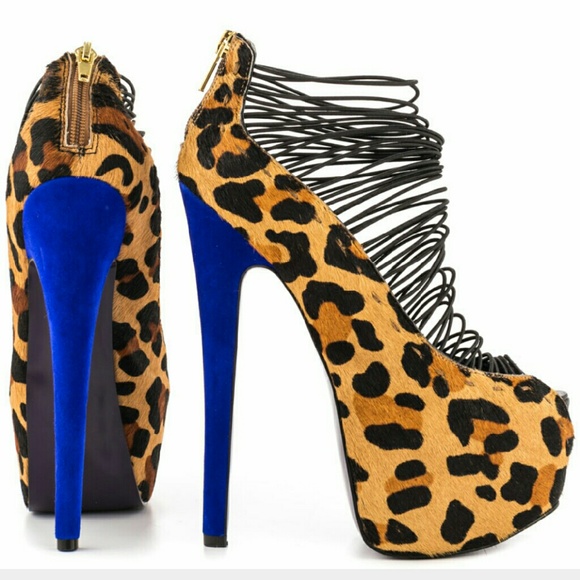 London Trash | Shoes | London Trash Leopard Platform Heel | Poshmark