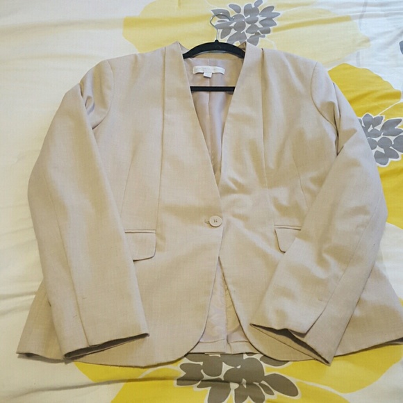 New York & Company | Jackets & Coats | Cream Colored Blazer | Poshmark