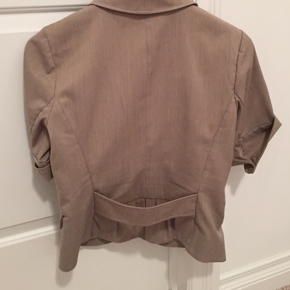 zinc | Jackets & Coats | Taupe 34 Length Business Jacket | Poshmark