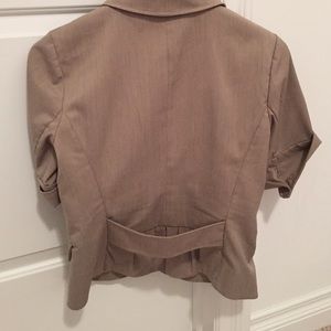 zinc | Jackets & Coats | Taupe 34 Length Business Jacket | Poshmark