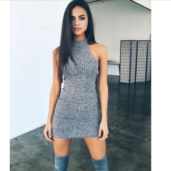 Boutique | Dresses | Heather Gray Knit Tank Dress Last One | Poshmark