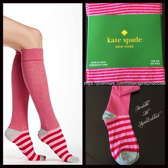 kate spade | Accessories | Kate Spade Tall Socks Knee Highs | Poshmark
