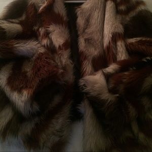 Rachel Zoe | Jackets & Coats | Price Drop Mixed Hue Rachel Zoe Faux Fur ...
