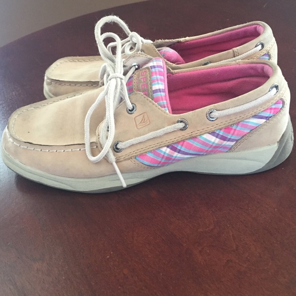 Sperry | Shoes | Sperry Topsider Intrepid Size 4 W Pink Teal | Poshmark