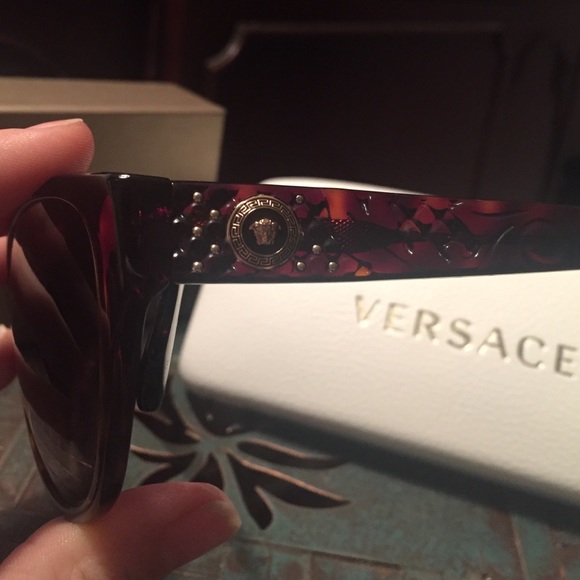 Versace | Accessories | Versace Tortoise Shell Glasses Never Worn ...