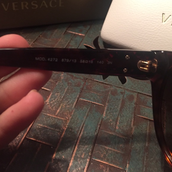 Versace | Accessories | Versace Tortoise Shell Glasses Never Worn ...