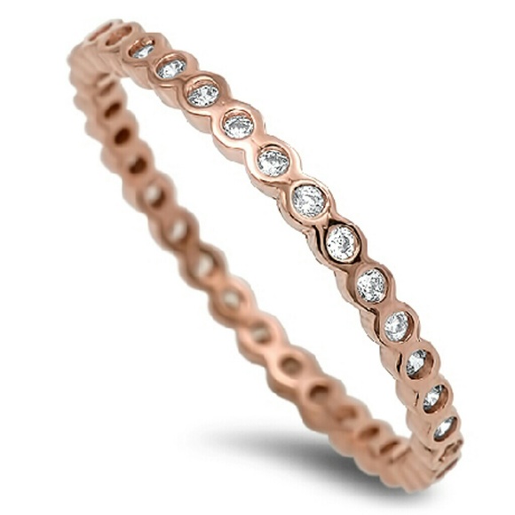 Jewelry | Rose Gold Stackable Ring | Poshmark
