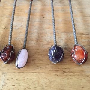 Coloctable | Jewelry | Antique Collectable Gem Stone Bundle Spoons ...