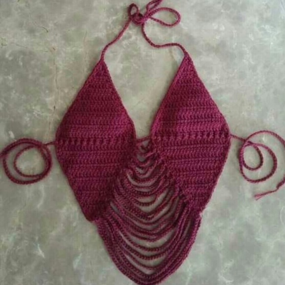 Tops | Handmade Crochet Top | Poshmark