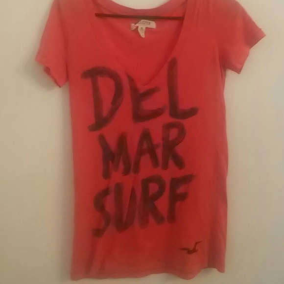 Hollister | Tops | Hollister Tee W Del Mar Surf | Poshmark