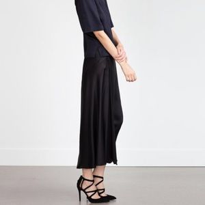 Zara | Shoes | Zara Leather Crossover High Heels | Poshmark