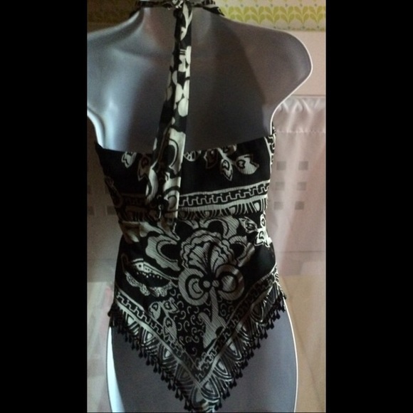 Cache | Tops | Cach Halter Top Wbeaded Trim | Poshmark