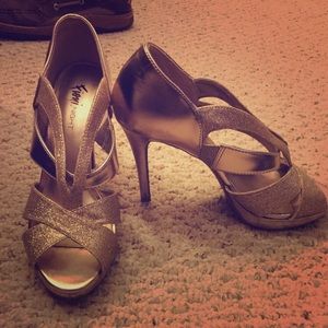 FIONI Clothing - Fioni Night Black Glitter Heels from Hunter brieanne's ...