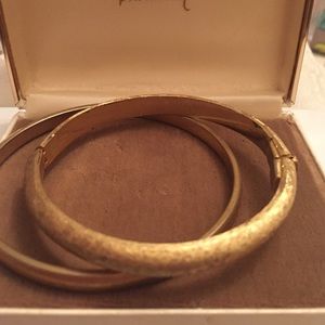 Monet | Jewelry | Vintage Bracelets X 2 Matte Finish | Poshmark