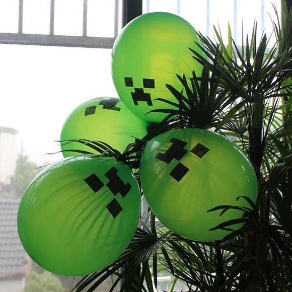 Other Minecraft Creeper Balloons Poshmark