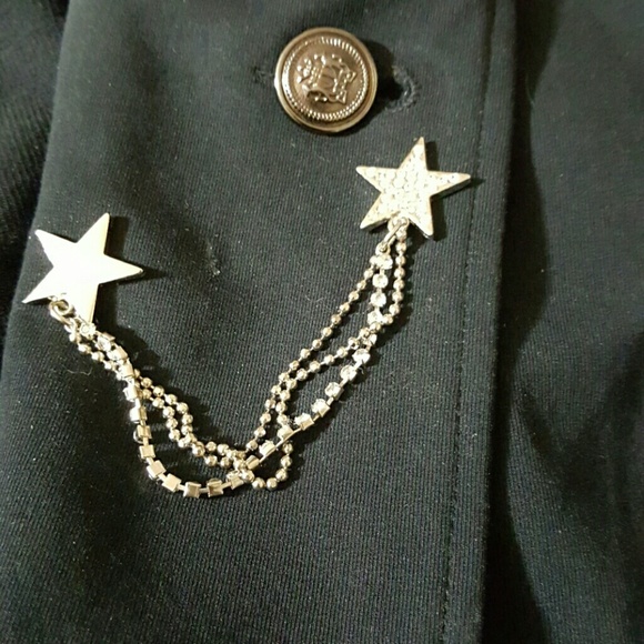 Accessories | Silver Stars Pin | Poshmark