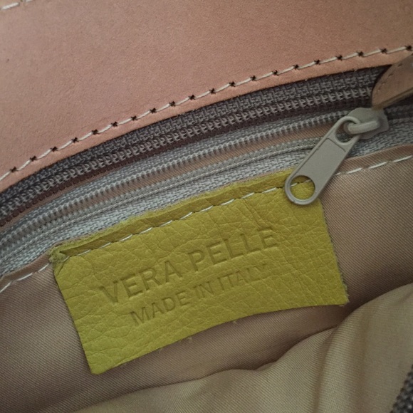 Vera Pelle | Bags | Vera Pelle Purse Made In Italy | Poshmark