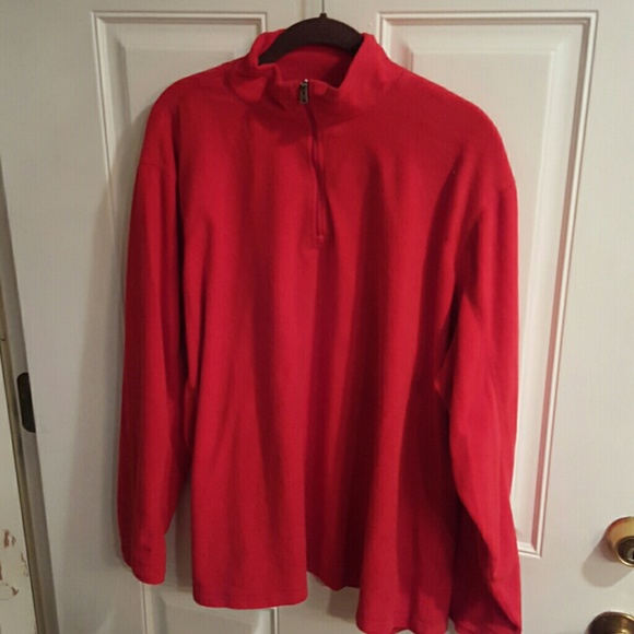 Columbia | Tops | Columbia Red 3x Fleece Top With Long Sleeves | Poshmark