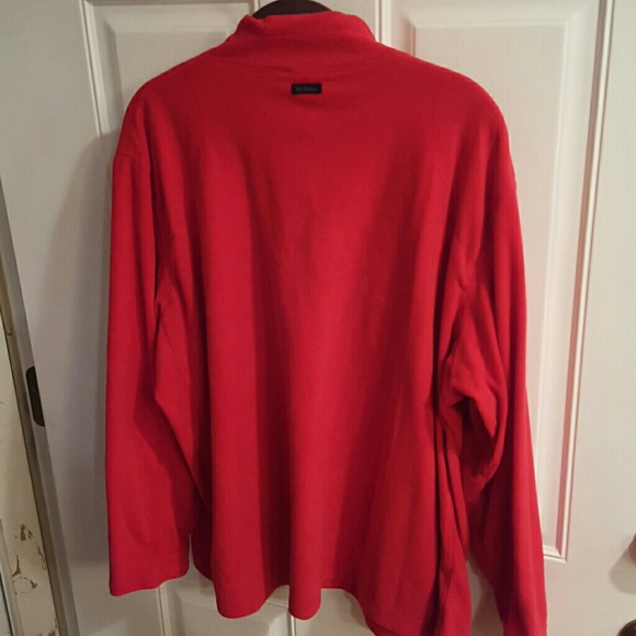 Columbia | Tops | Columbia Red 3x Fleece Top With Long Sleeves | Poshmark