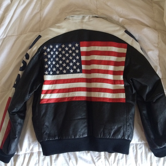 Phase 2 | Jackets & Coats | Vintage 8s Phase 2 Usa Bomber Jacket | Poshmark