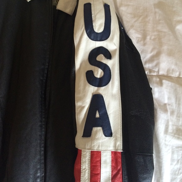 Phase 2 | Jackets & Coats | Vintage 8s Phase 2 Usa Bomber Jacket | Poshmark