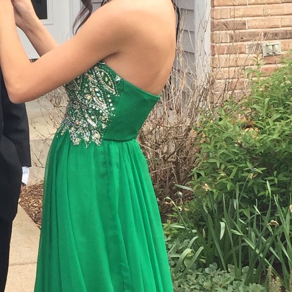 Disney Enchanted | Dresses | Gorgeous Green Prom Dress Disney Enchanted ...