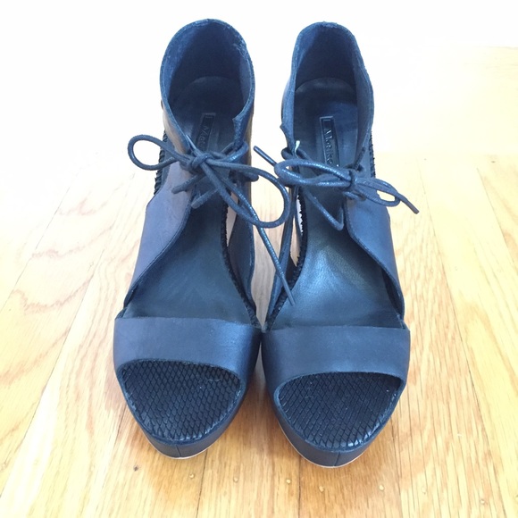 Matiko | Shoes | Matiko Paris Cutout Platform Wedges | Poshmark