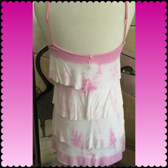 Victoria's Secret | Tops | Victorias Secret Pink Ruffled Top | Poshmark