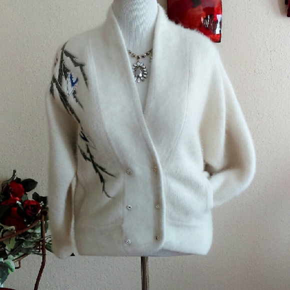 Vintage | Jackets & Coats | Indigenous 8s Vintage Angora Fur Jacket ...