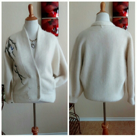 Vintage | Jackets & Coats | Indigenous 8s Vintage Angora Fur Jacket ...