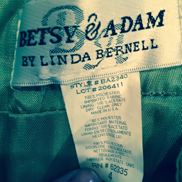 Betsy & Adam | Dresses | Lime Green Satin Evening Gown | Poshmark