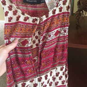 MINKPINK | Tops | Mink Pink Keyhole Boho Top | Poshmark