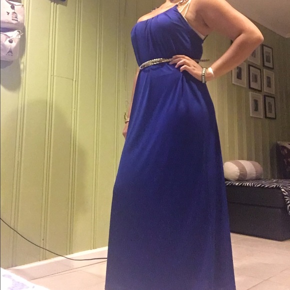 La Loca | Dresses | Maxi Navy Blue Dress | Poshmark