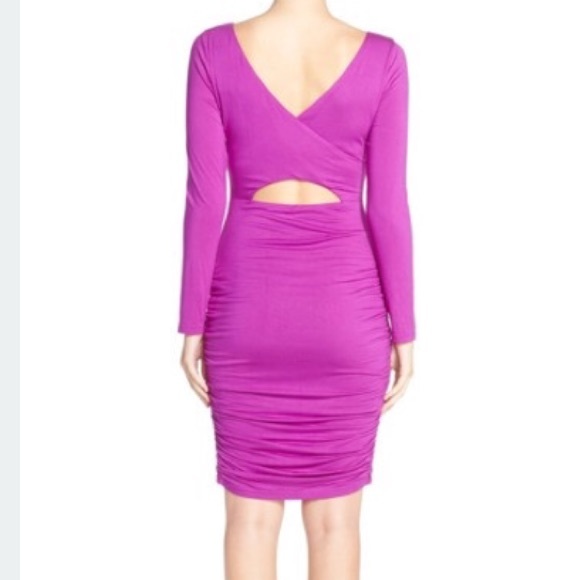 Dresses | Nwt Magenta Bodycon Dress Size Medium | Poshmark