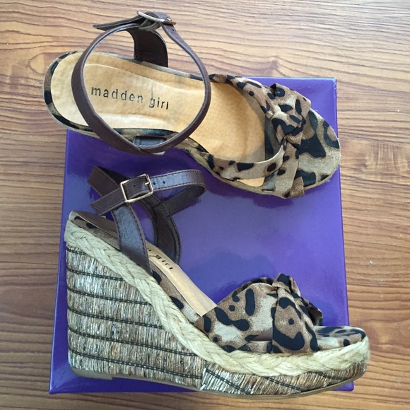 Steve Madden | Shoes | Steve Madden Leopard Platforms | Poshmark