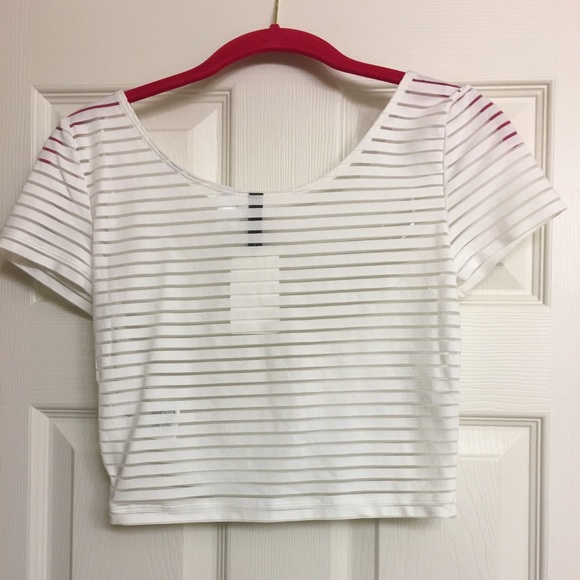 H&M | Tops | Thin Crop Top | Poshmark